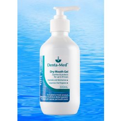 Denta-Med Dry Mouth Gel 300ml Pump bottle - perla dental supplies